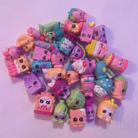 Shopkins | Toys | 35 Pcs Rare Special Edition Glitter Coated Shopkins ...